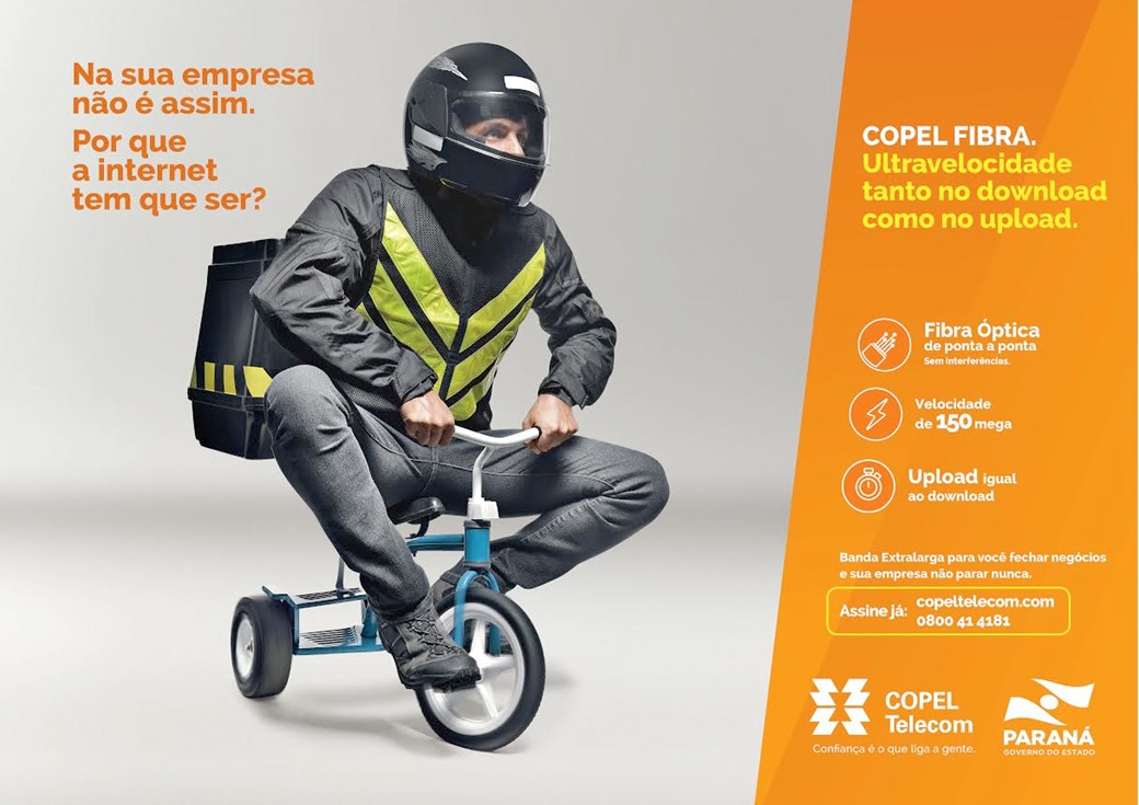Copel faz propaganda genial sobre o Limite de Banda Larga residencial ...