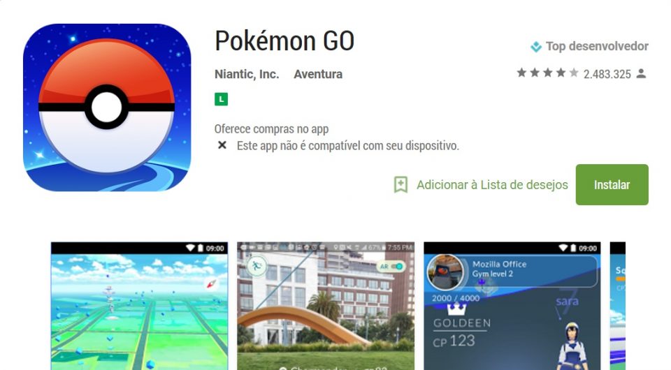 Pokémon GO - Download da Atualização 0.35.0 para Android - Critical Hits