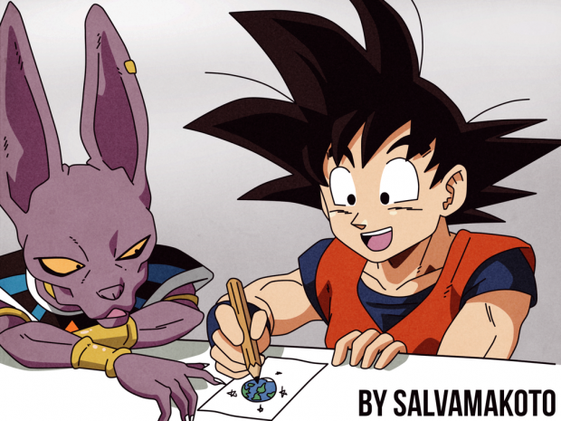 Artista do Chile recria cenas de Dragon Ball Super com o esilo de ...