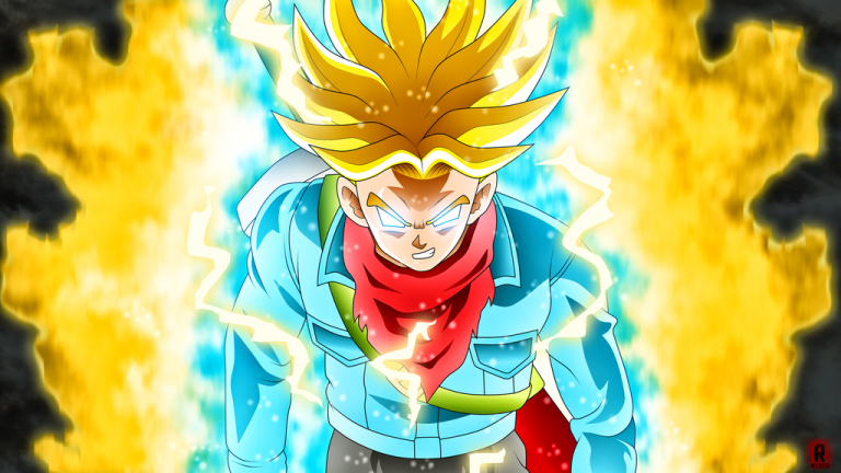 Como Trunks Super Saiyajin Fúria conseguiu lutar melhor que Goku e ...