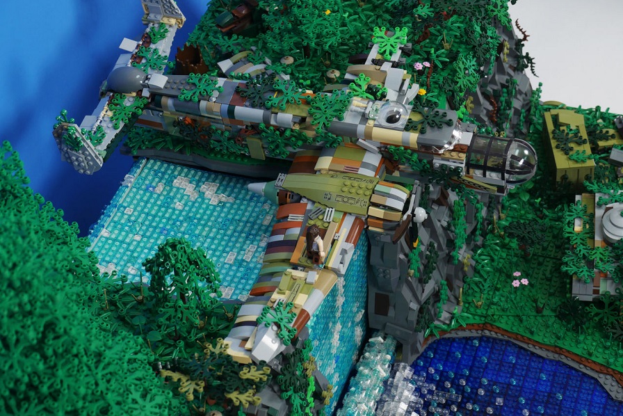 Fã cria diorama de Lego incrível inspirado em Tomb Raider - Critical Hits