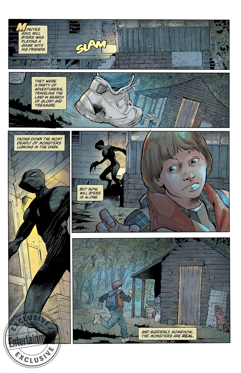 Primeira HQ de Stranger Things mostra o que aconteceu com Will enquanto ...