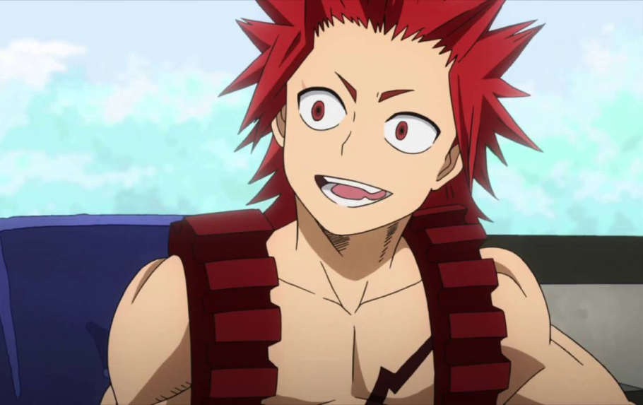 Este é o visual de Kirishima após timeskipe de My Hero Academia ...