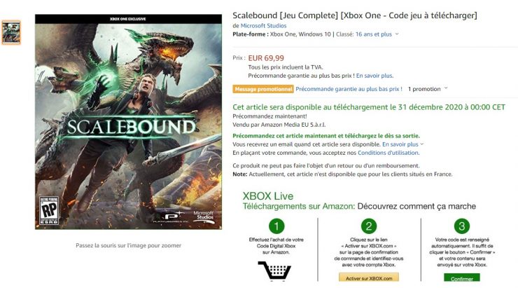 Scalebound, jogo cancelado do Xbox One, é listado por loja francesa - Critical Hits