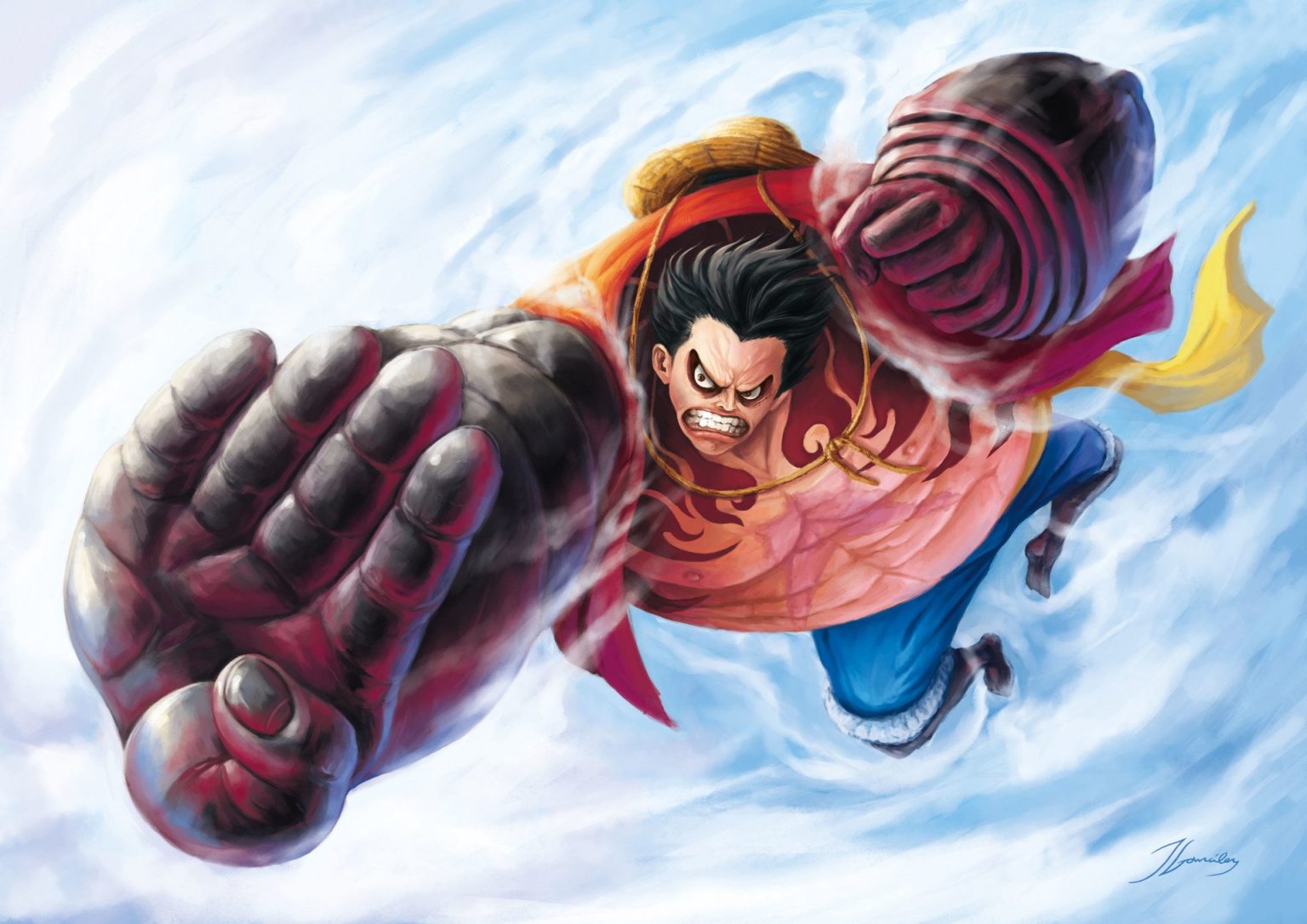 Todas as transformações de Luffy em One Piece - Critical Hits