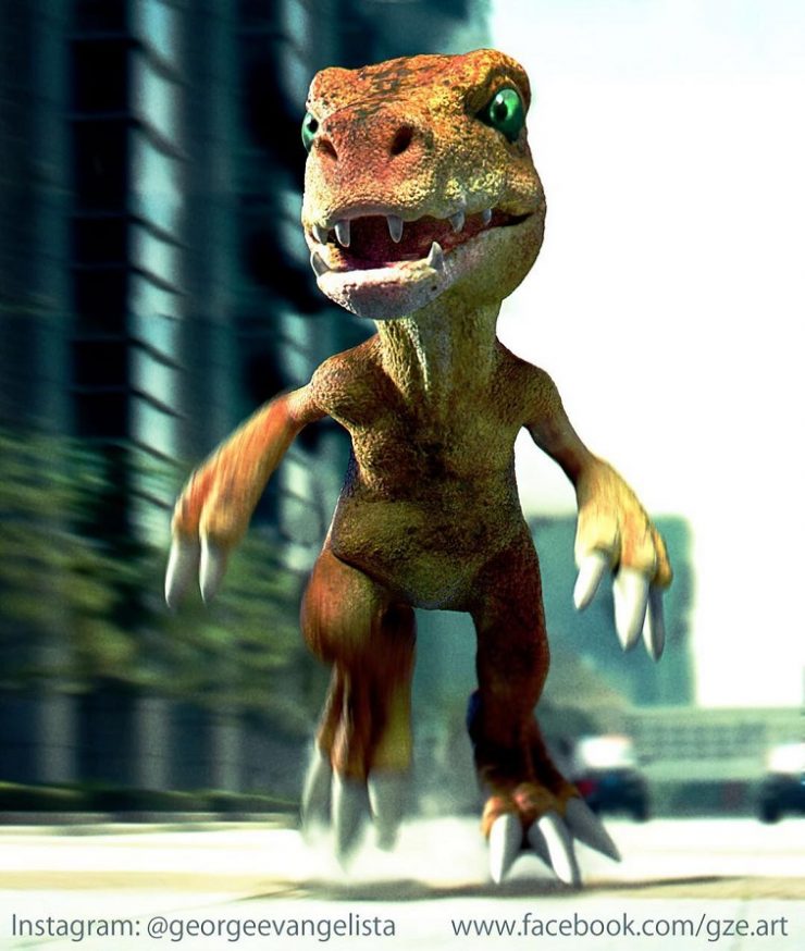 Artista imagina como seria o visual de um filme live-action de Digimon ...