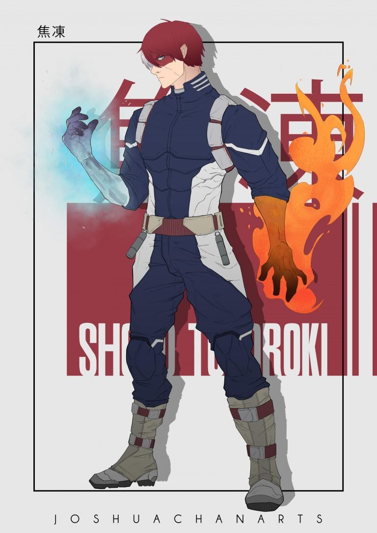Este será o visual adulto de Shoto Todoroki após o timeskip de My Hero Academia, segundo fã ...