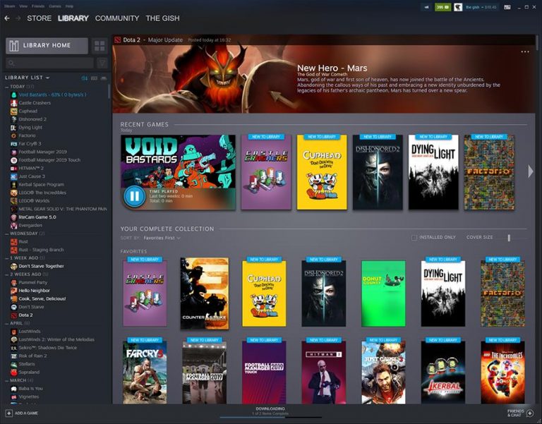 Valve revela novo visual da interface de usuário do Steam - Critical Hits