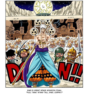 Isto é o que aconteceu com Enel após ter sido derrotado por Luffy em ...