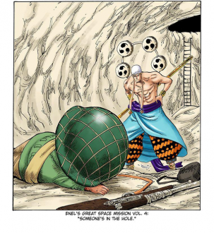 Isto é o que aconteceu com Enel após ter sido derrotado por Luffy em ...