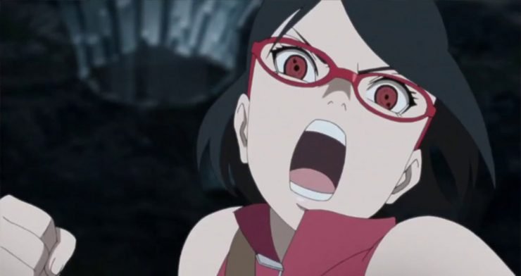 Revelado o novo visual de Sarada para o próximo arco de Boruto: Naruto ...