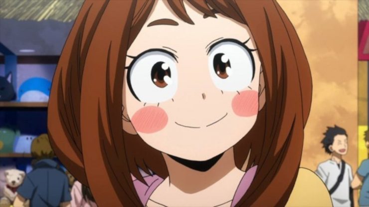 Fã compartilha duas excelentes ilustrações de Uraraka de My Hero ...