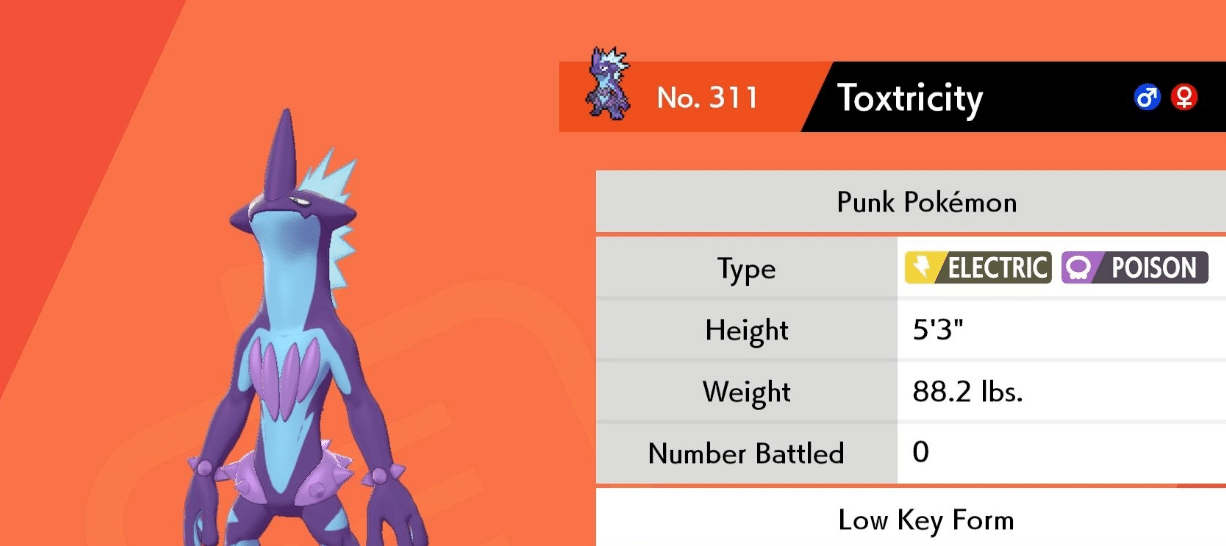 Pokémon Sword and Shield - Como evoluir o Toxel para Toxtricity Low Key ...