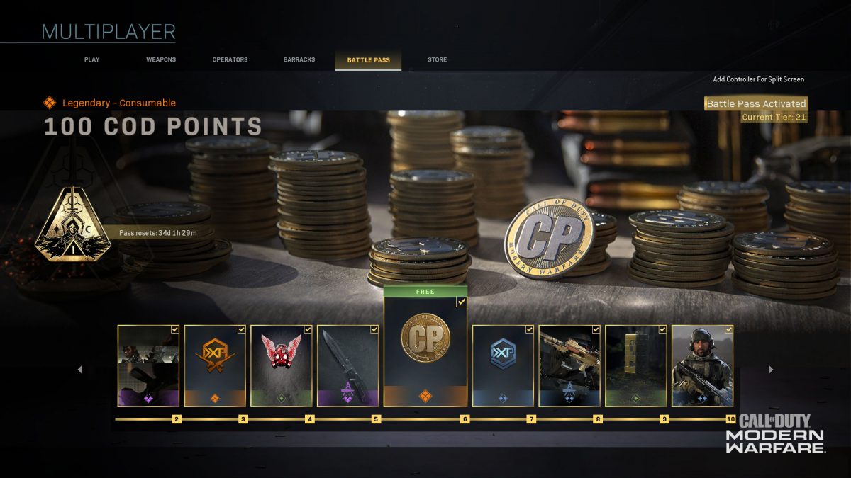 Call of Duty: Modern Warfare - Como ganhar COD Points de graça