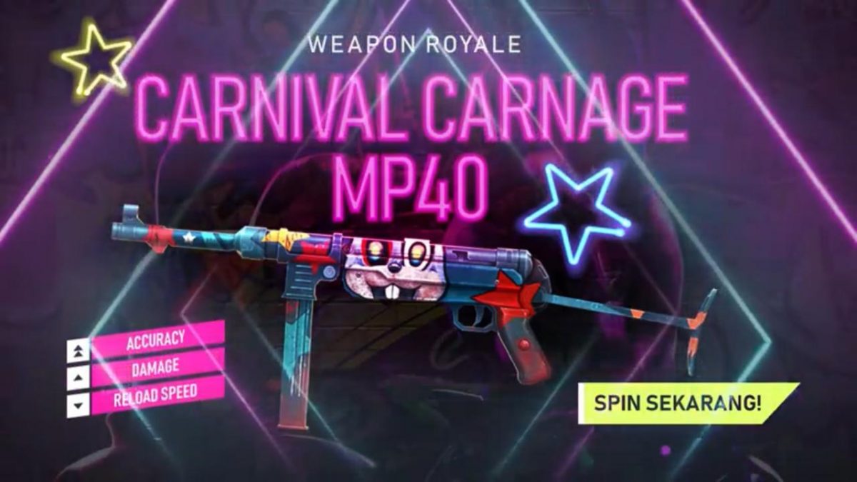 Free Fire - Nova skin de MP40 é confirmada para o próximo Arma Royale