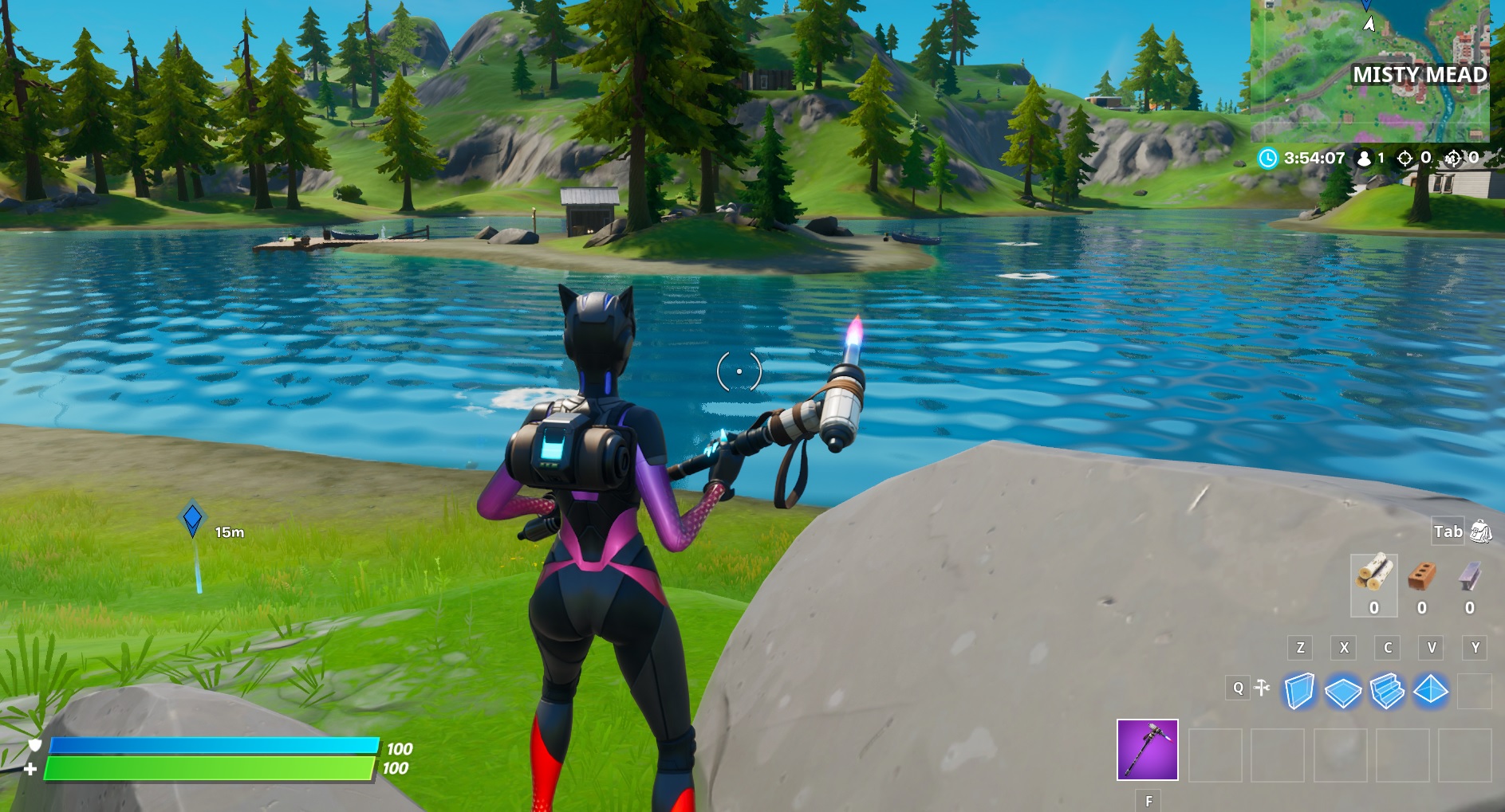 Fortnite - Guia para os desafios de natação de Lazy Lake e Hydro 16
