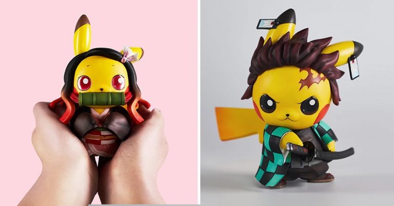Este Pikachu inspirado em personagens de Demon Slayer será seu novo ...