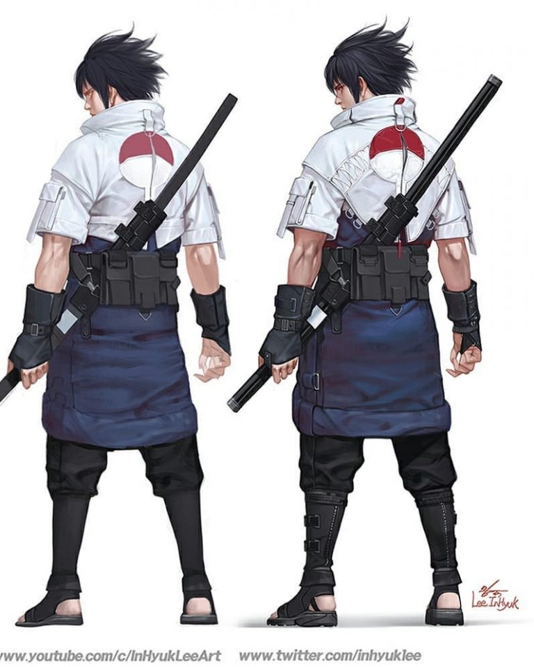 Artista reimagina Sasuke de Naruto Shippuden com visual incrivelmente ...