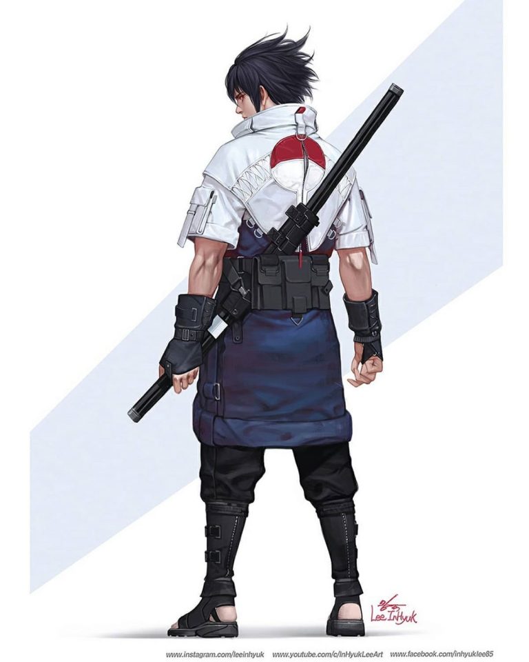 Artista reimagina Sasuke de Naruto Shippuden com visual incrivelmente ...