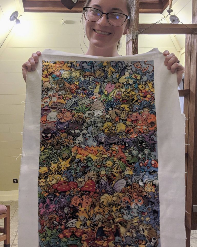 Fã de Pokémon termina tapeçaria impressionante após três anos ...