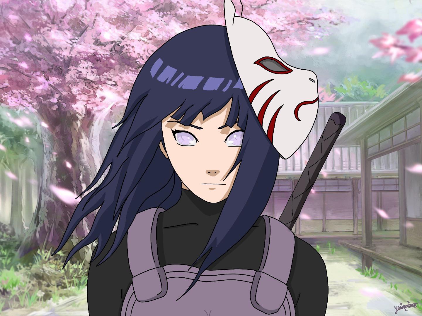 Este seria o visual de Hinata na Anbu segundo fã de Naruto Shippuden ...
