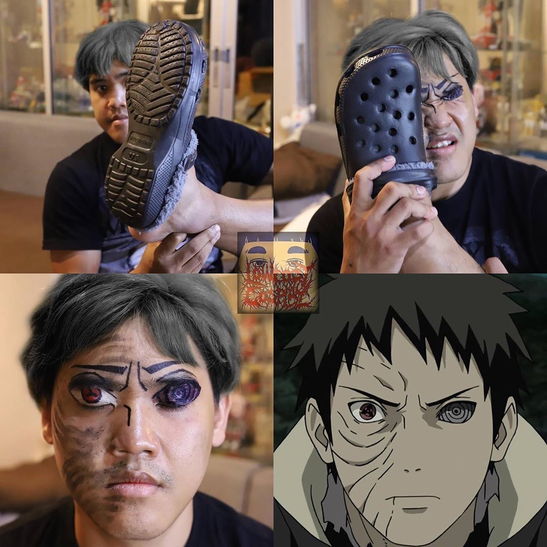 Rei do cospobre recria Obito de Naruto Shippuden de forma hilária ...
