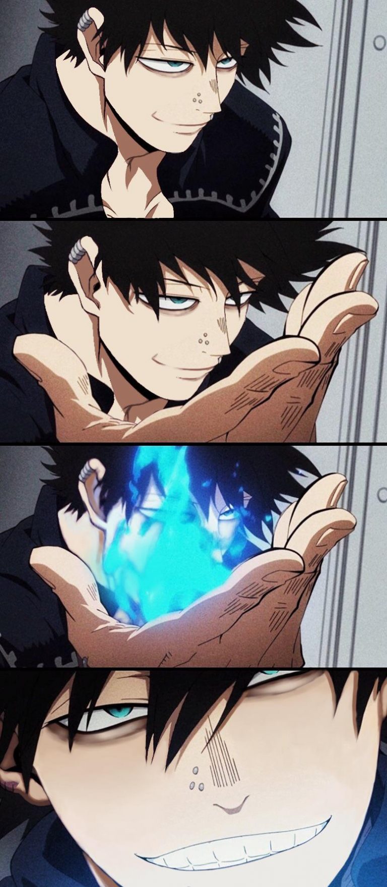 Fã de My Hero Academia imagina como seria o rosto de Dabi sem as suas ...