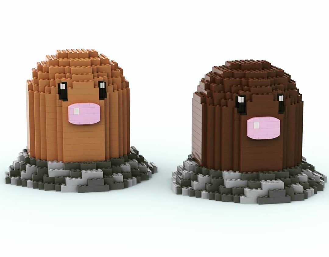 Fã viraliza ao criar personagens de Pokémon em LEGO em tamanho real ...