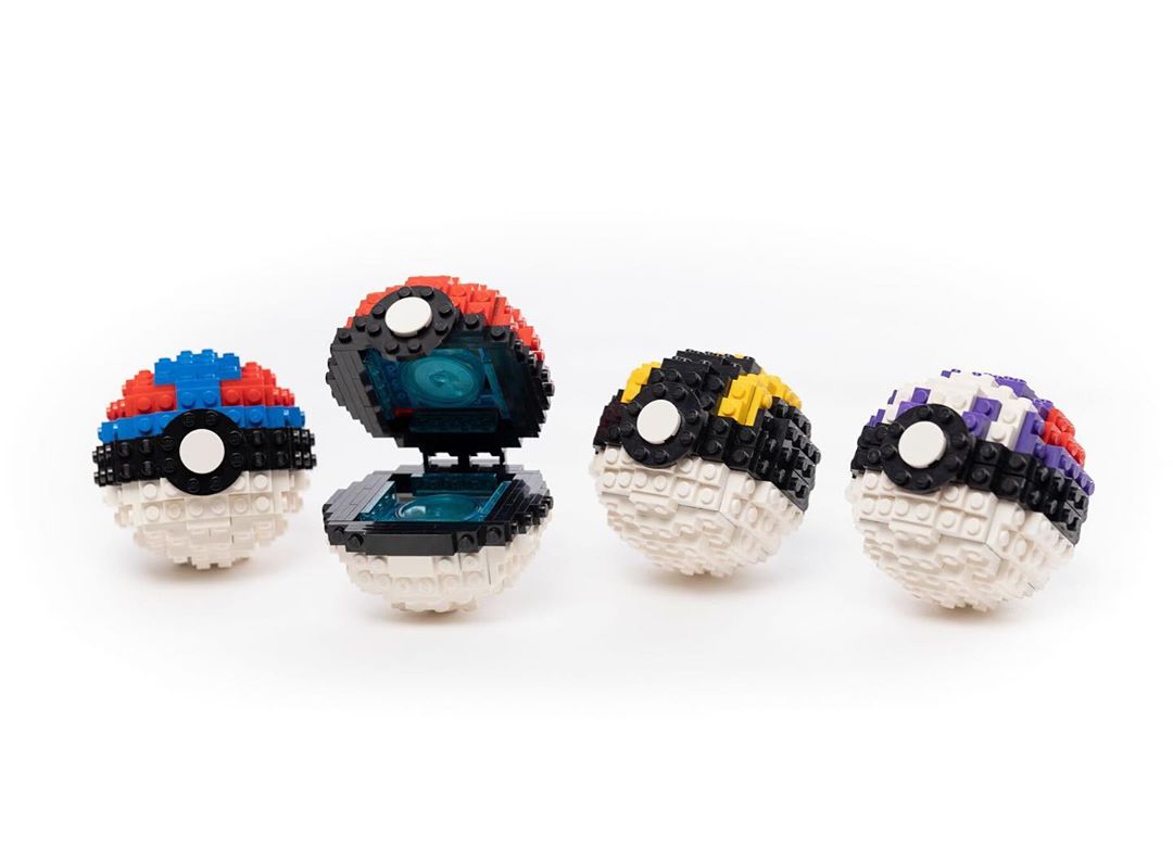 Fã viraliza ao criar personagens de Pokémon em LEGO em tamanho real ...