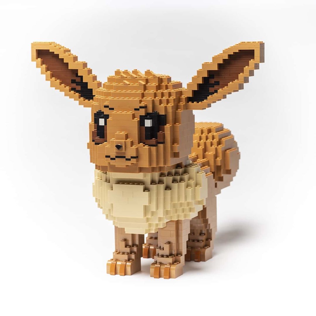 Fã viraliza ao criar personagens de Pokémon em LEGO em tamanho real ...