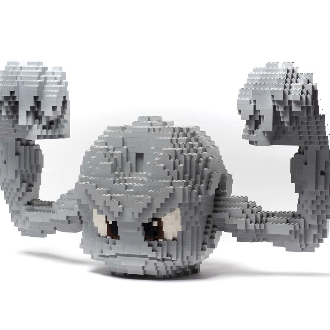 Fã viraliza ao criar personagens de Pokémon em LEGO em tamanho real ...