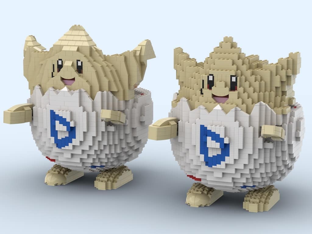 Fã viraliza ao criar personagens de Pokémon em LEGO em tamanho real ...