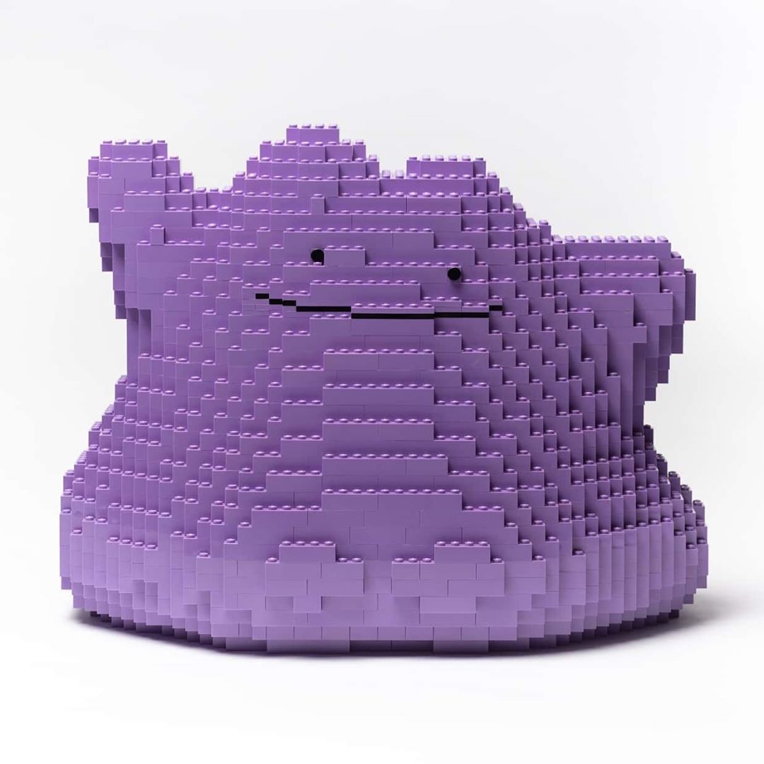 Fã viraliza ao criar personagens de Pokémon em LEGO em tamanho real ...