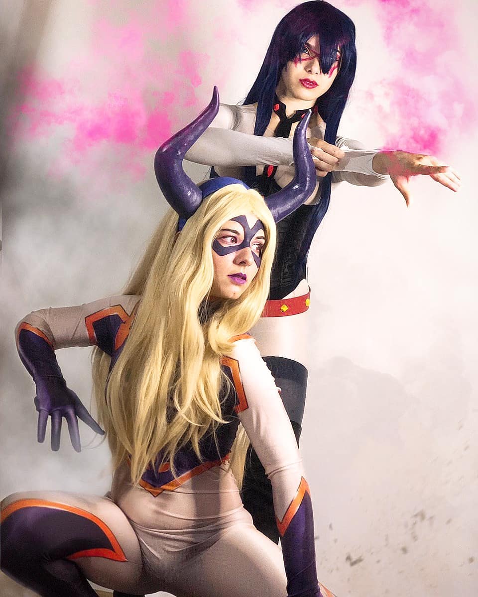 Fã de My Hero Academia compartilha cosplay perfeito de Midnight e Mount ...