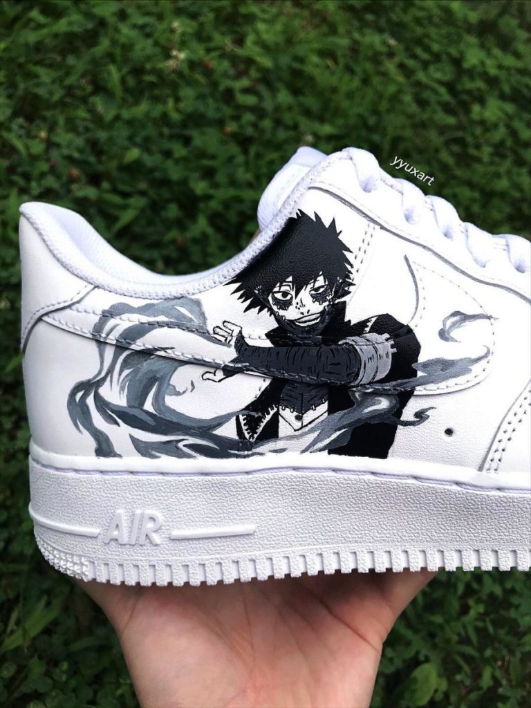 My Hero Academia - Artista cria tênis incrível, baseado em Dabi ...