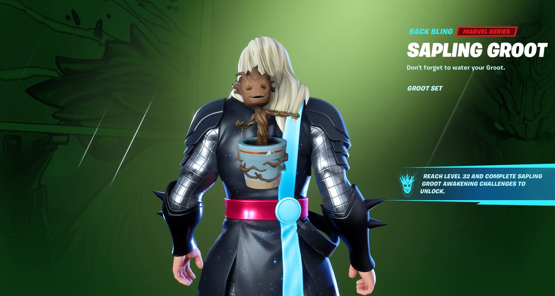 Fortnite - Como obter a mochila Sapling Groot - Critical Hits