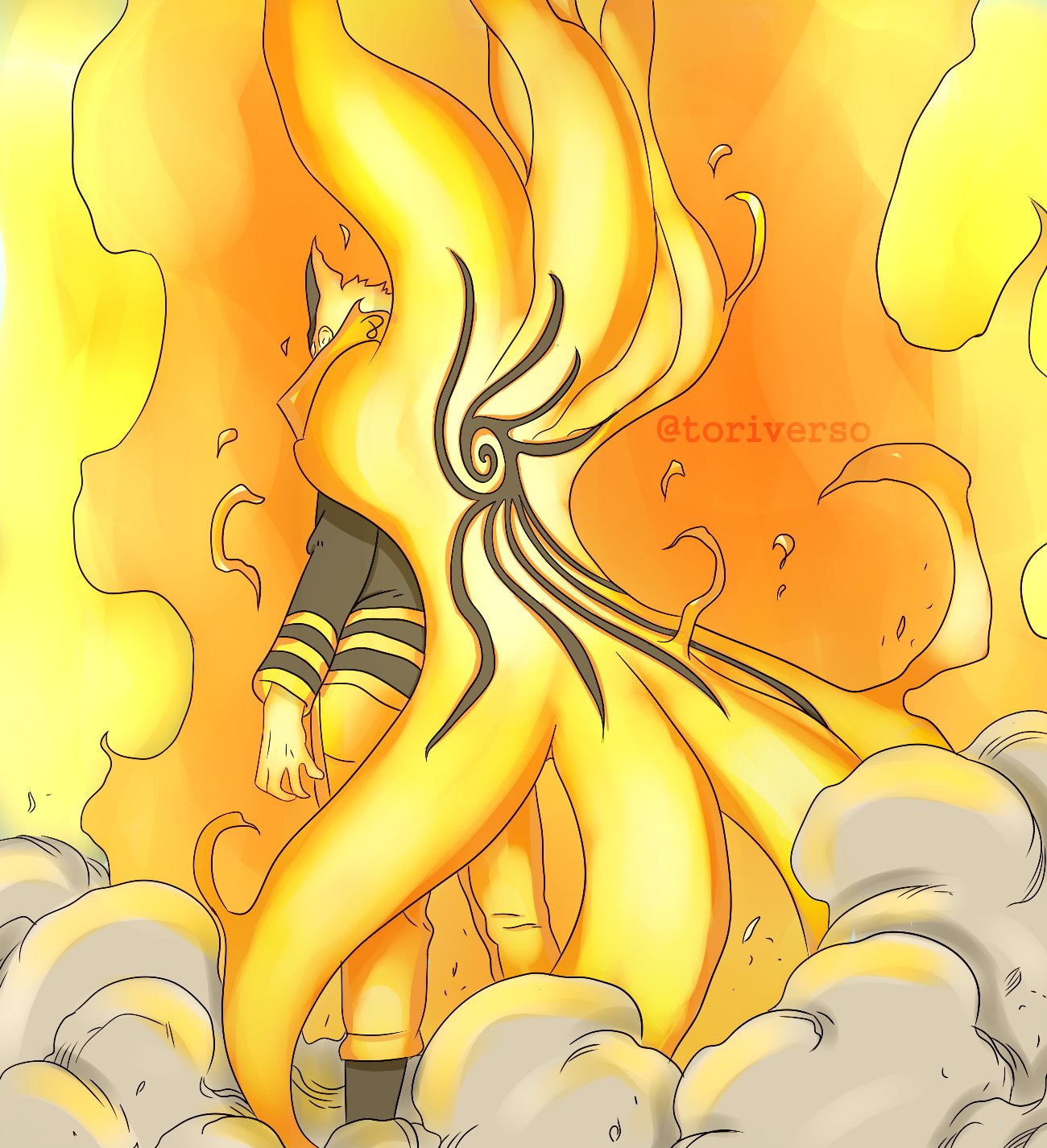 Artistas homenageiam nova transformação de Naruto com incríveis ...