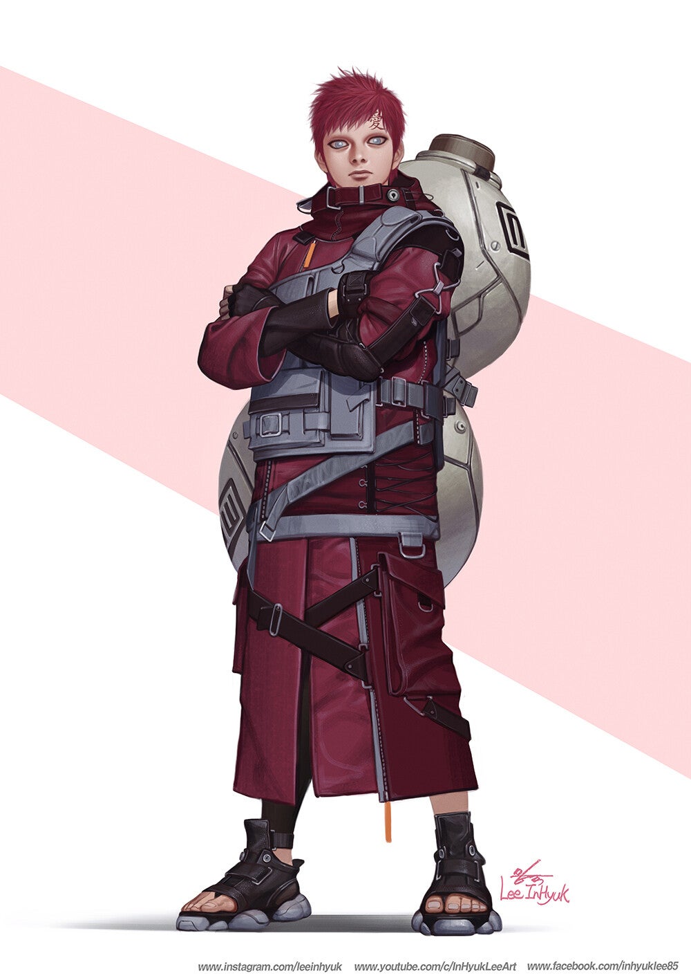 Fã reimagina personagens de Naruto com um estilo moderno, e o resultado ...