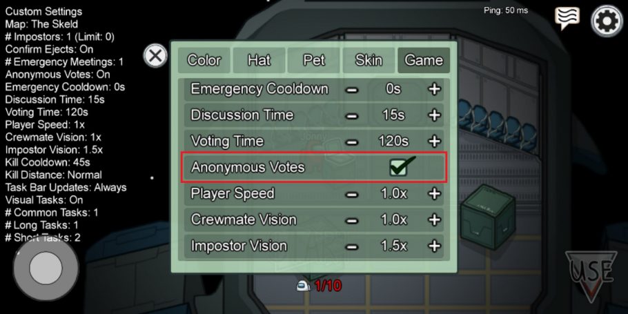 Among Us - Como ativar o voto anônimo - Critical Hits