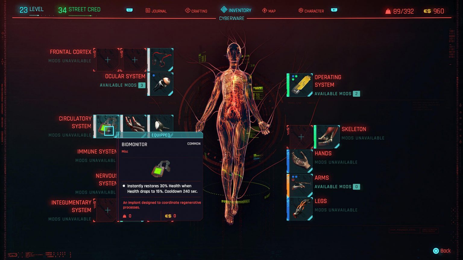 Cyberpunk 2077 - Os melhores implantes cibernéticos do jogo - Critical Hits