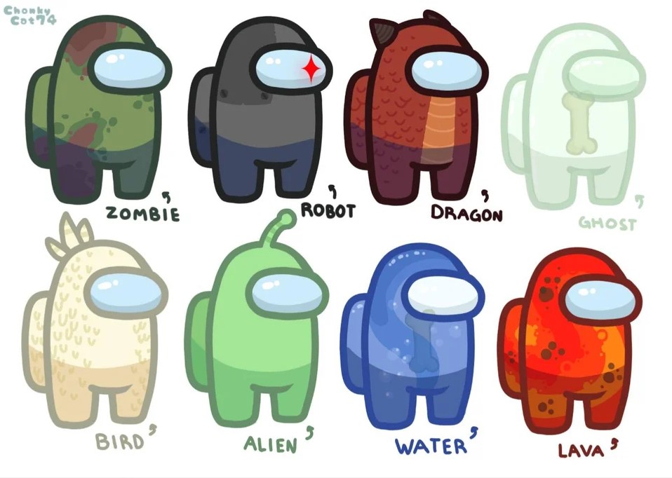 Among Us - Fã cria skins especiais e chama atenção na internet