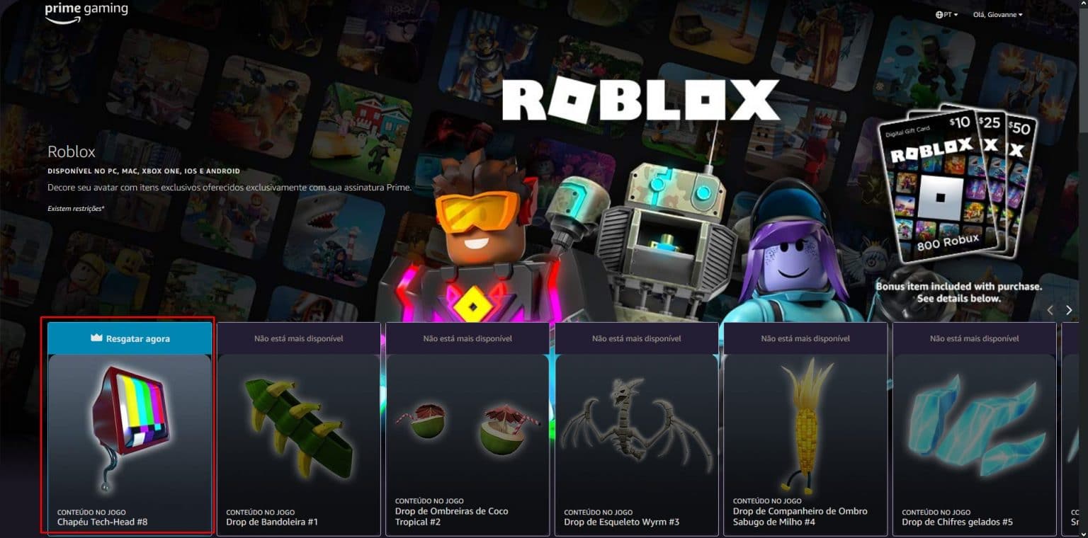 Roblox - Como obter o chapéu Tech Head - Critical Hits