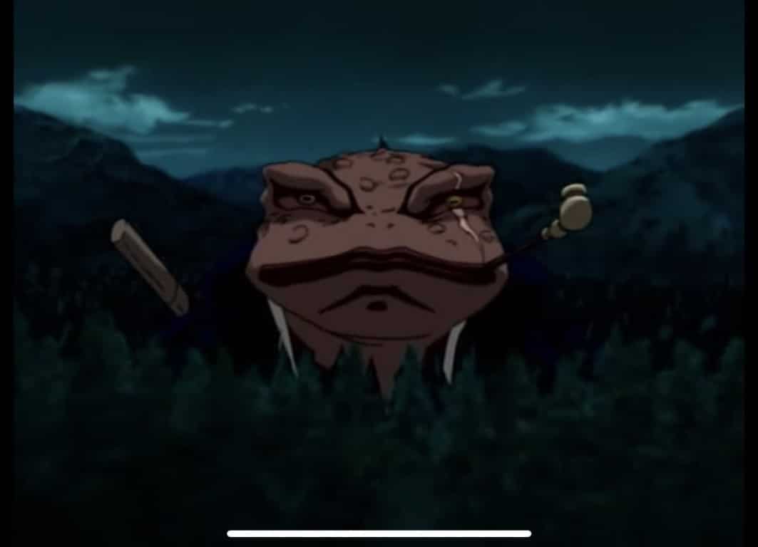 Esta foi a primeira vez que Gamabunta apareceu em Naruto e você ...