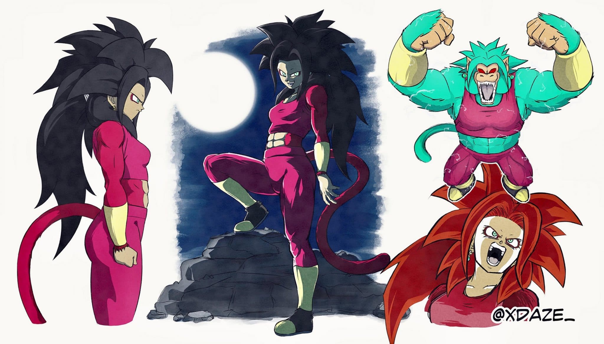 Dragon Ball - Artista imagina como seria o visual de Kefla na forma de ...