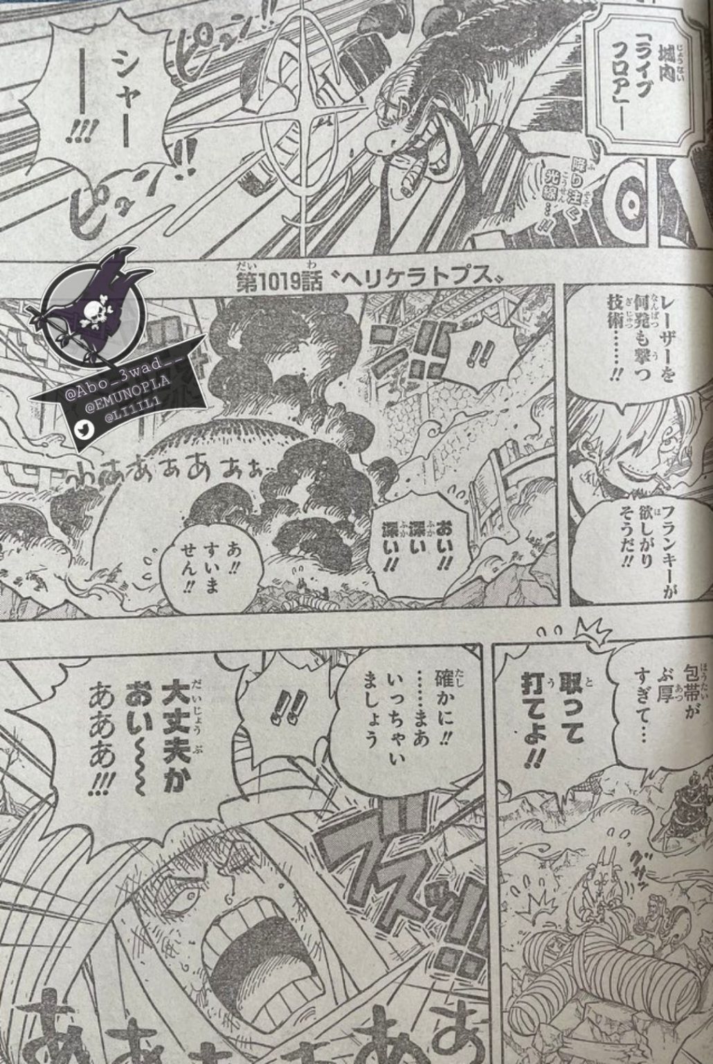 One Piece 1019 - Spoilers do mangá - Critical Hits