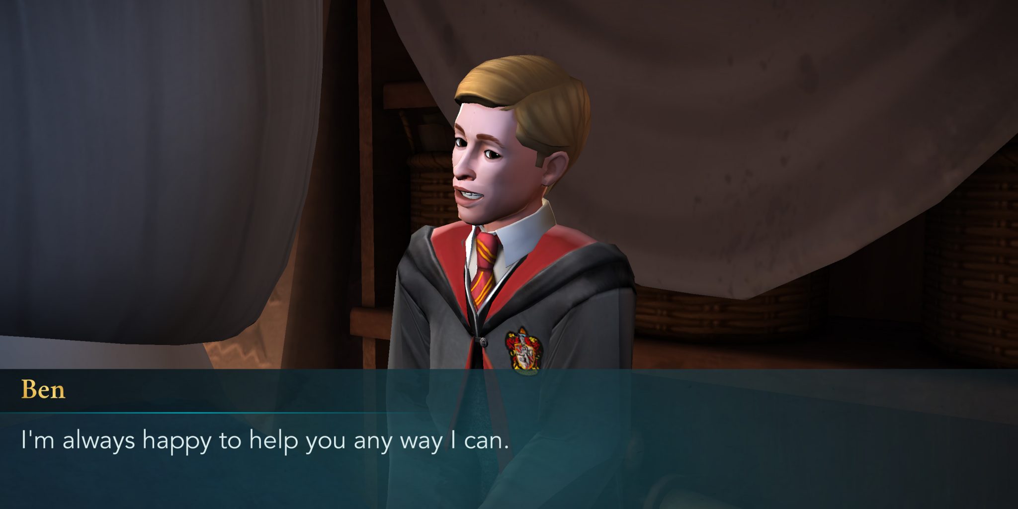 Harry Potter: Hogwarts Mystery – Respostas para Ben Copper