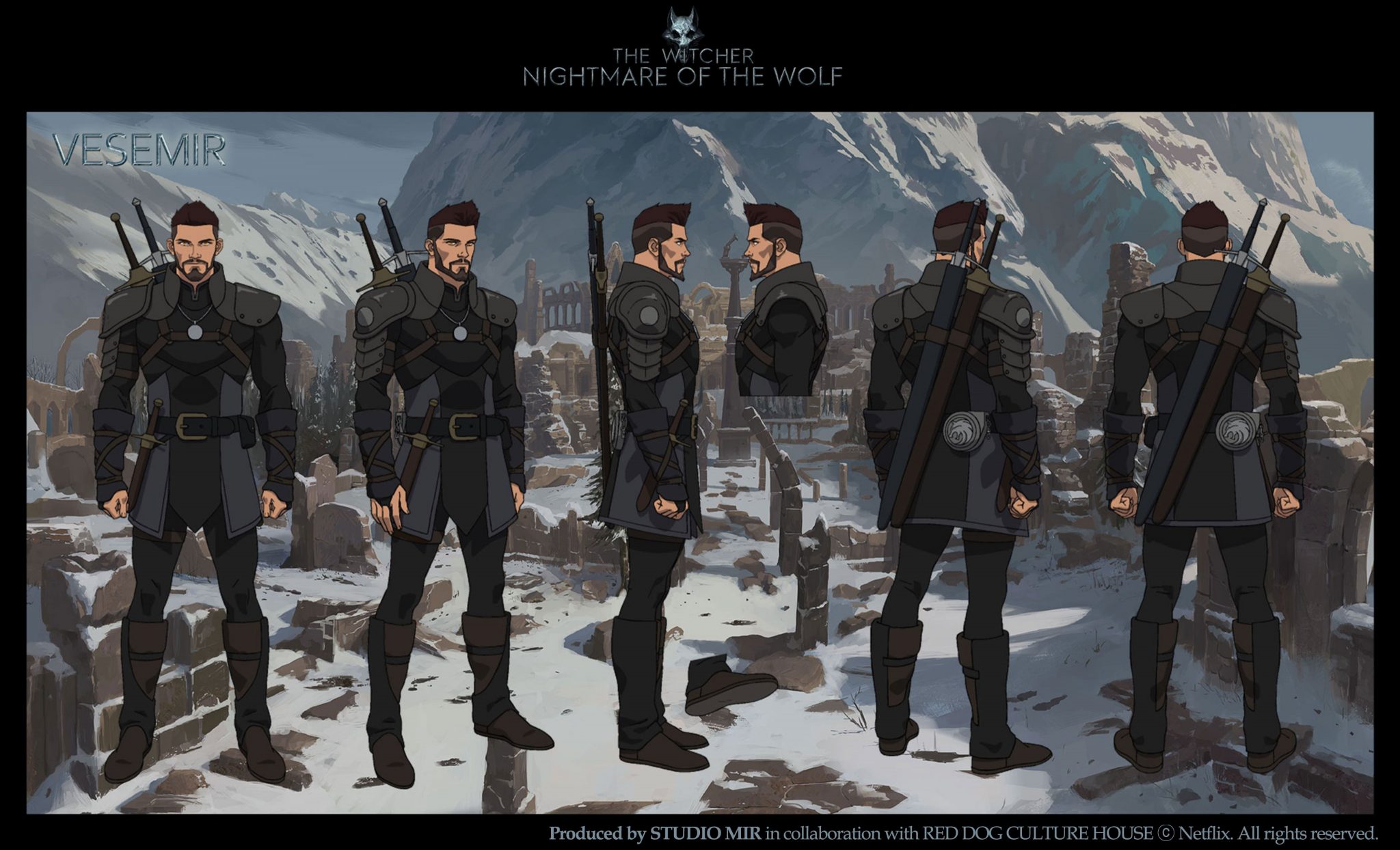 The Witcher: Nightmare of the Wolf - Conheça os principais personagens