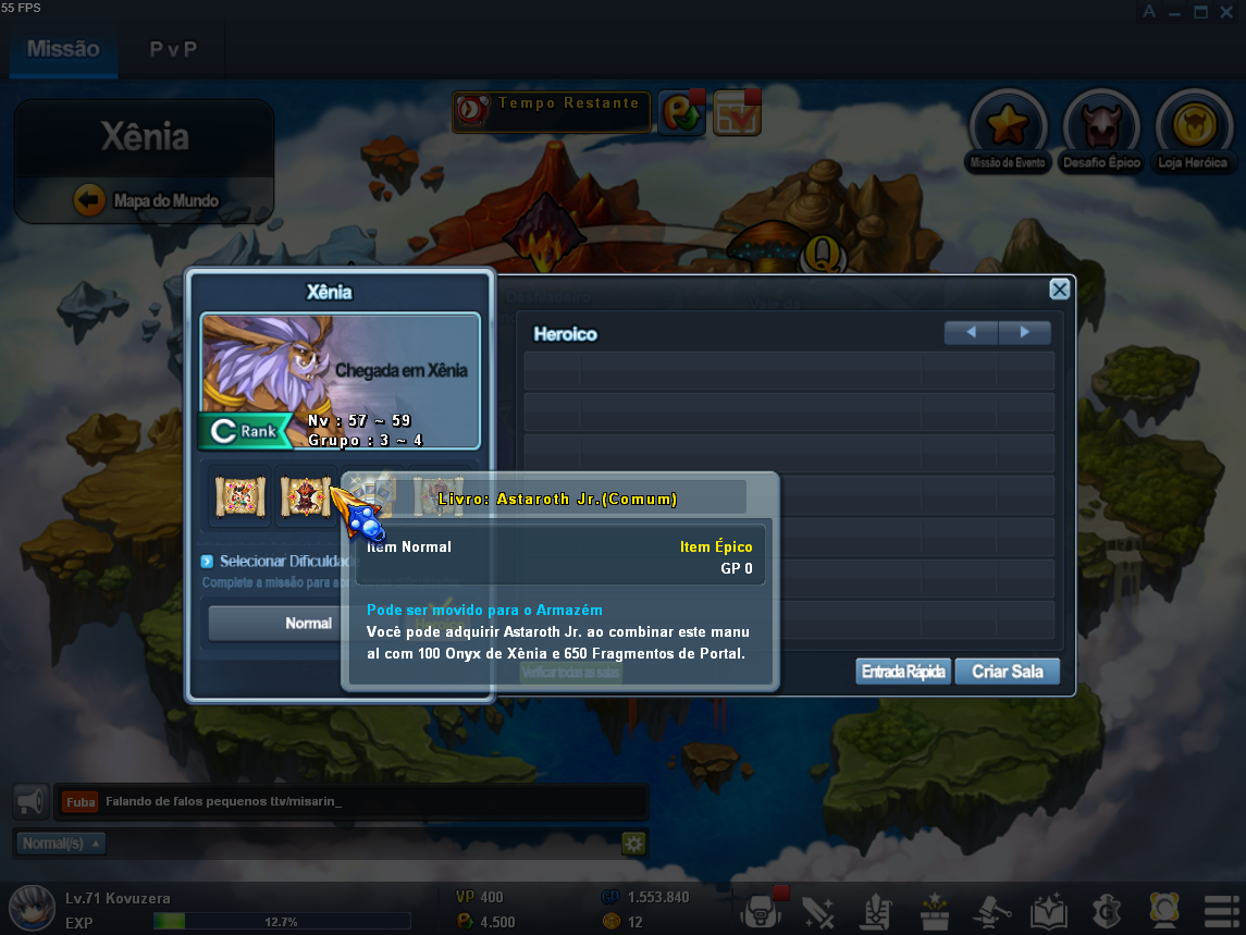 Grand Chase - Como obter pet Astaroth Jr - Critical Hits