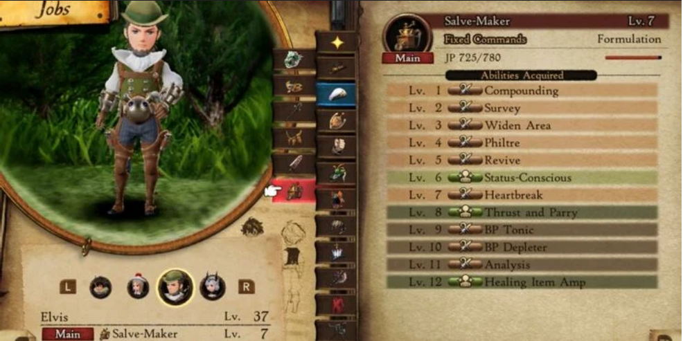 Bravely Default 2 - 8 melhores combinações de classes (jobs) - Critical ...