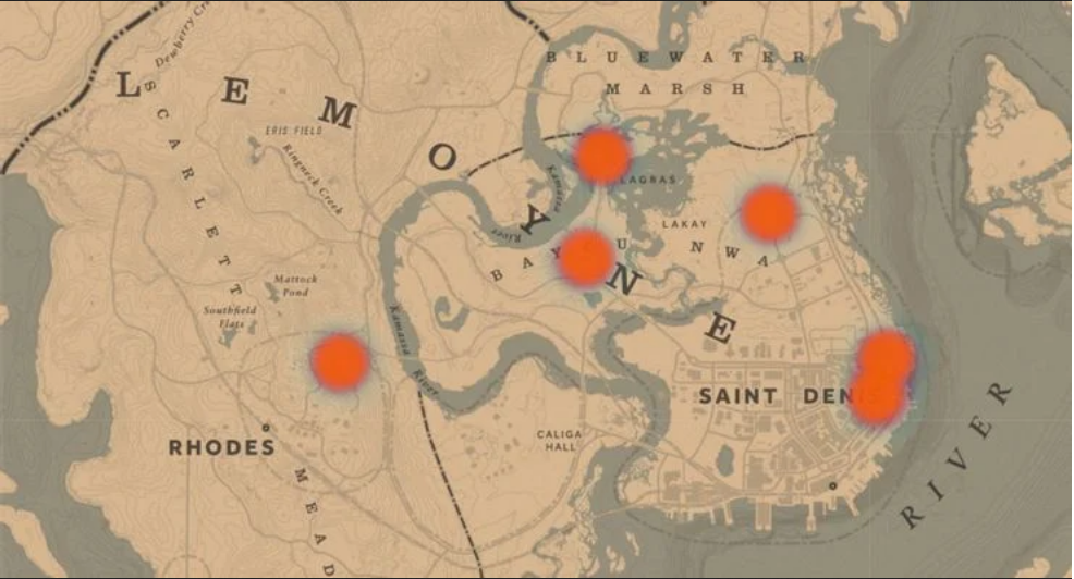 Red Dead Online - Melhores locais para encontrar galinhas - Critical Hits